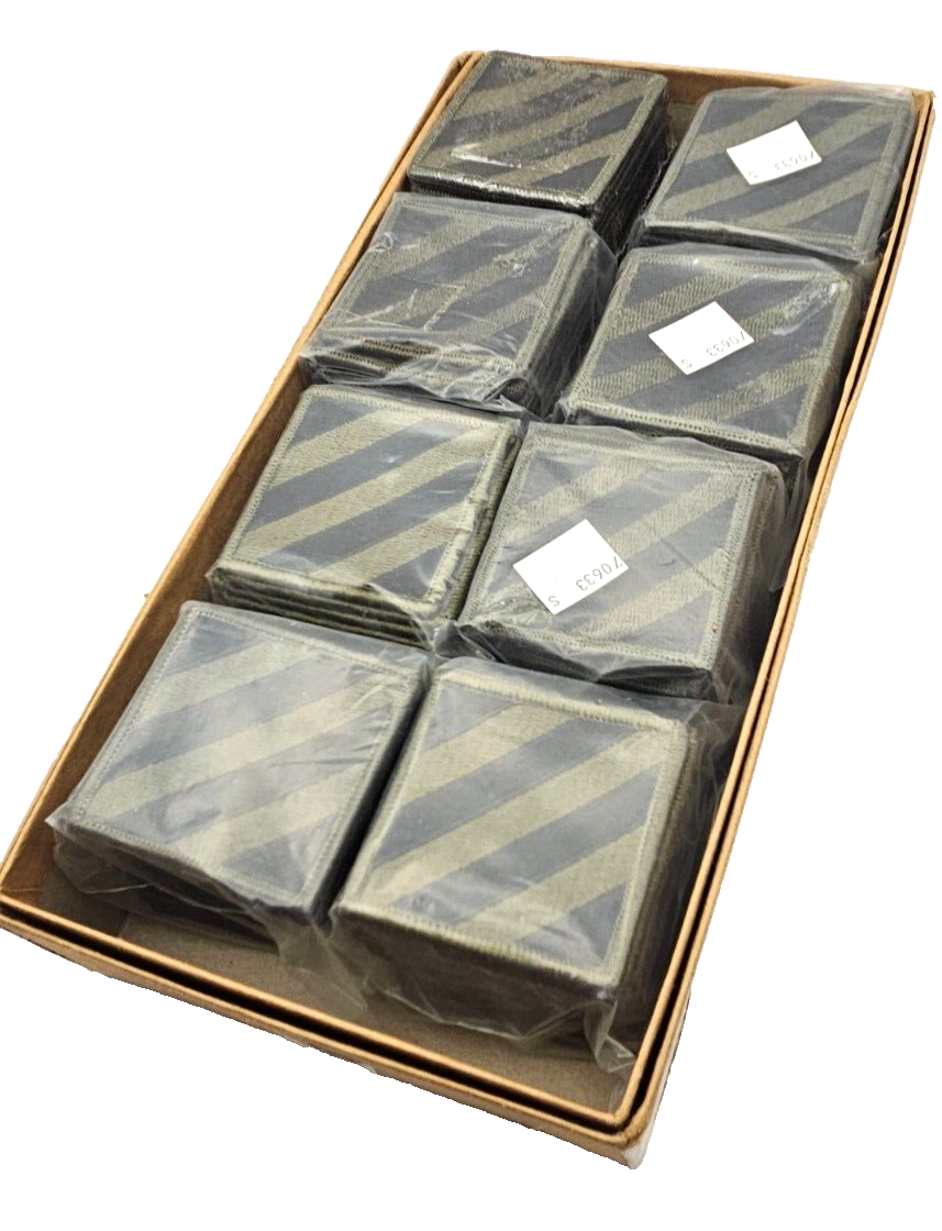Wholesale Lot of 160 US Army 3rd Infantry Division Subdued Sew-On ...
