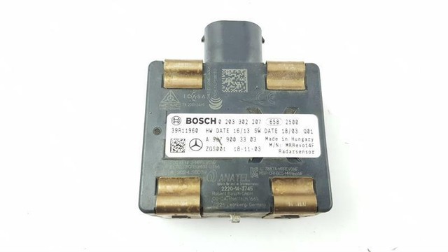 2018 on Mk3 MERCEDES 907 SPRINTER ACTVE Brake Radar Sensor A9079003303 ...