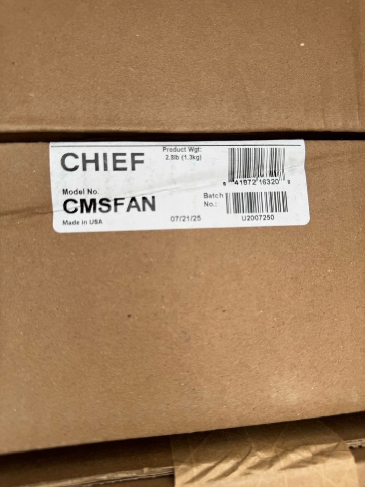 Chief CMS 491/492 12V FAN KIT - CMSFAN | eBay