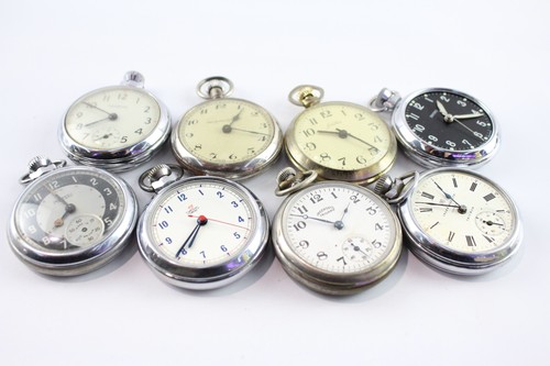 Vintage Open Face Stop/Pocket Watches Ingersoll Smiths SPARES/REPAIRS x ...