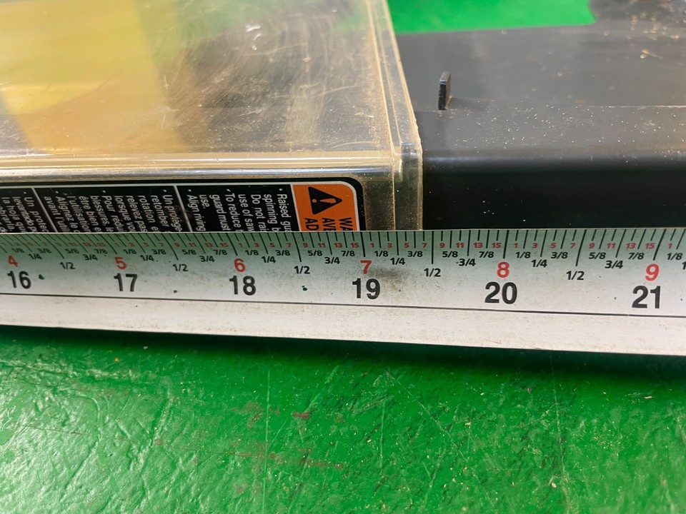 RIDGID Table Saw Blade Guard Fits Models TS2412 TS2424 TS3612 TS3650 ...
