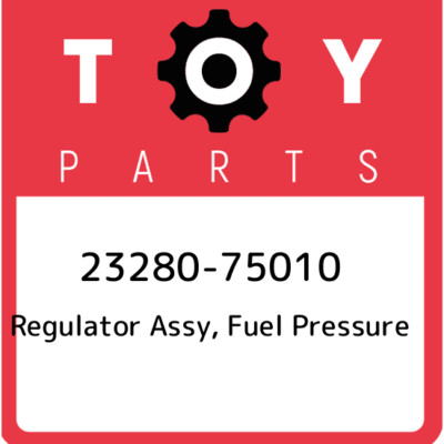 23280-75010 Toyota Regulator assy, fuel pressure 2328075010, New ...