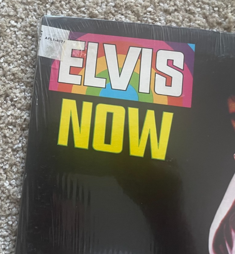 Elvis Presley NOW 1976 USA RCA Original Vinyl LP TAN LABEL AFL1 Label ...