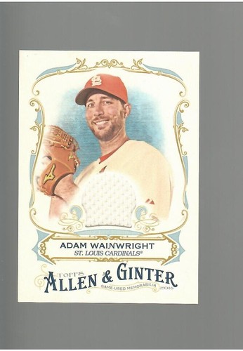 ADAM WAINWRIGHT JERSEY 2016 TOPPS ALLEN & GINTER BASEBALL | eBay