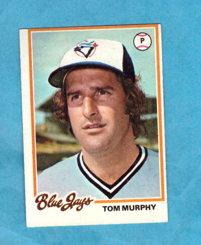1978 Topps Baseball card #103 Tom Murphy blue jays | eBay