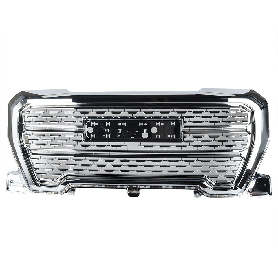 For GMC Sierra 1500 Denali Style 2019 2020 2021 Front Upper Grille ...