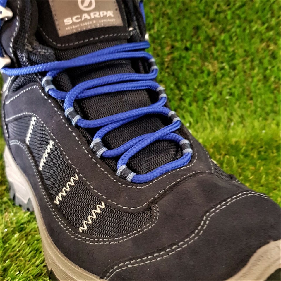 Fabmania® Laces - 4mm Round Polyester Boot Laces - Ideal for Walking ...