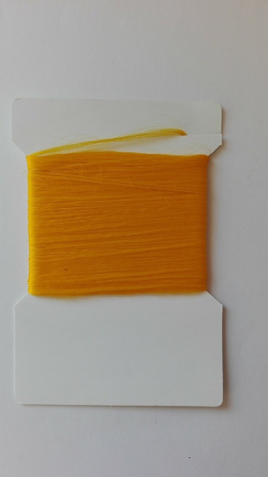 CARD OF POLYPROPYLENE FLOATING YARN FOR FLY TYING - CHOICE OF COLOUR ...
