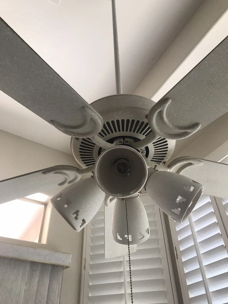 Cream Colored Ceiling Fan With Light | Shelly Lighting
