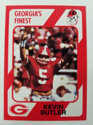 Kevin Butler Georgia Bulldogs UGA Dawgs 89 Collegiate Collection ...