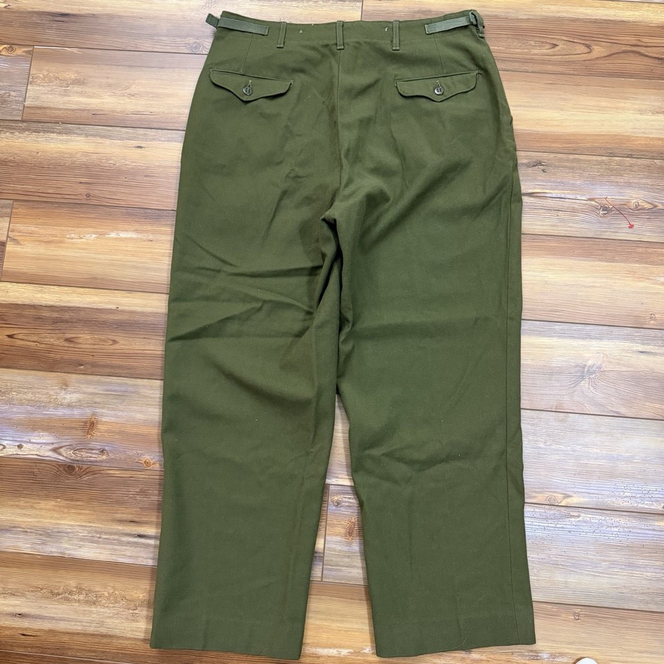 Vintage Green M-1951 Military Trousers Pants | eBay