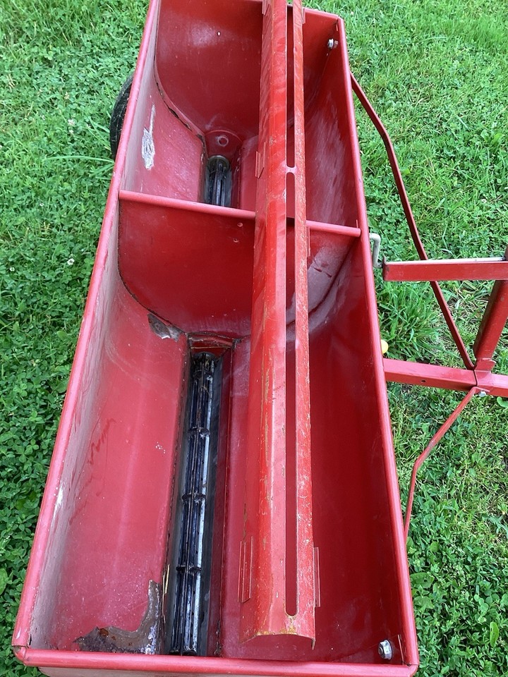 Tractor Mower Pull Behind Drop Spreader Seeder Gandy Turf Tender 2T20 ...