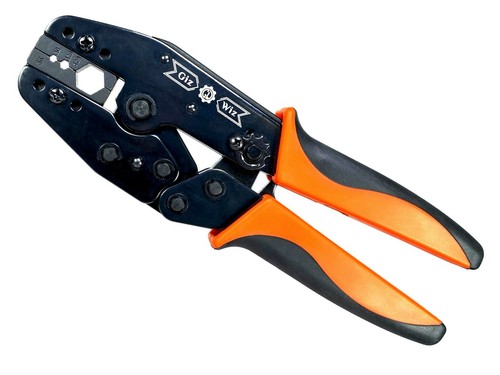 GIZWIZ RF Coax Ratchet Crimp Tool RG8 RG11 RG174 RG179 RG213 LMR400 H3K ...