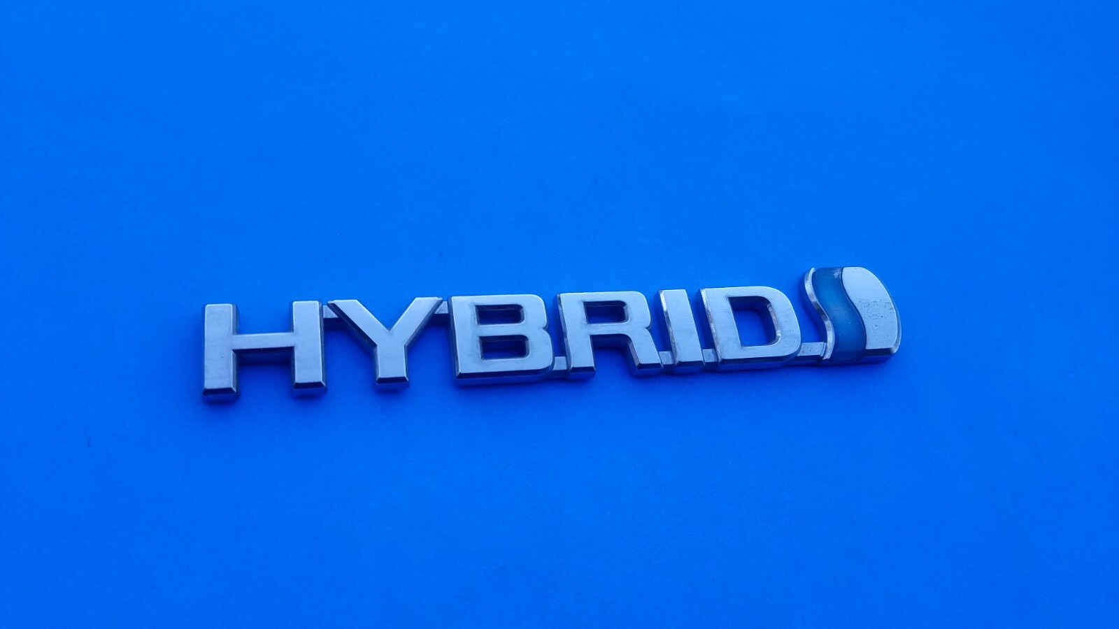 07 08 09 TOYOTA PRIUS HYBRID SIDE FENDER CHROME EMBLEM LOGO BADGE SIGN ...
