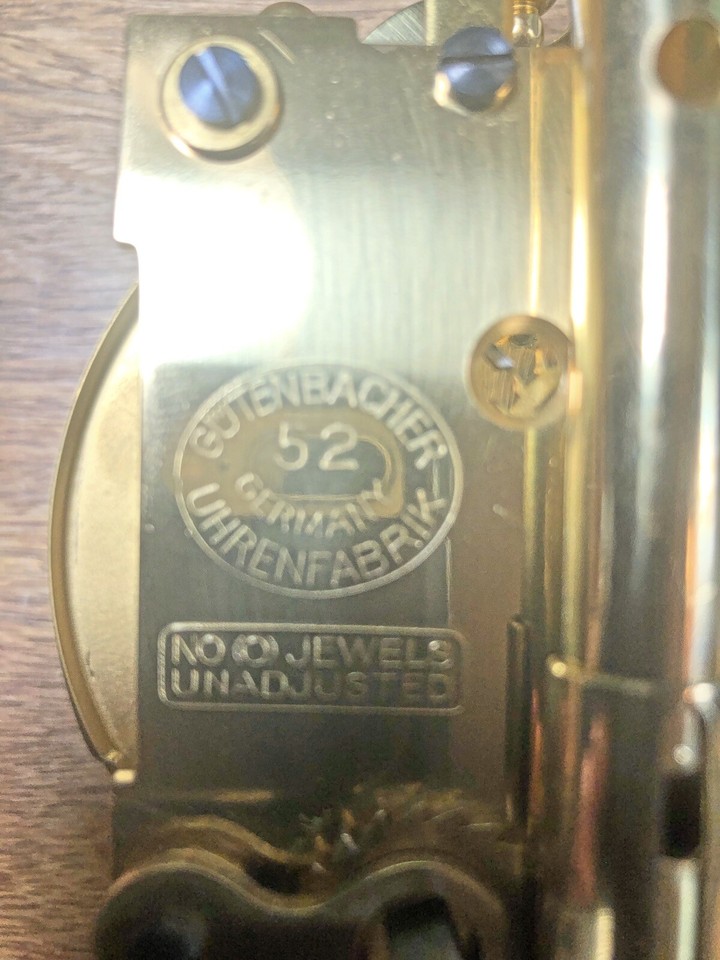 Gufa 400 Day Or Anniversary Clock Movement 2nd Wheel (K8499) | eBay