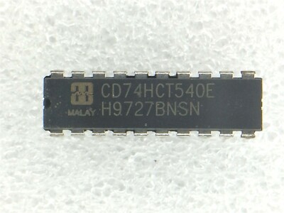 CD74HCT540E HARRIS 74HCT540N IC BUFFER INVERT 5.5V 20P-PDIP 10 PIECES ...