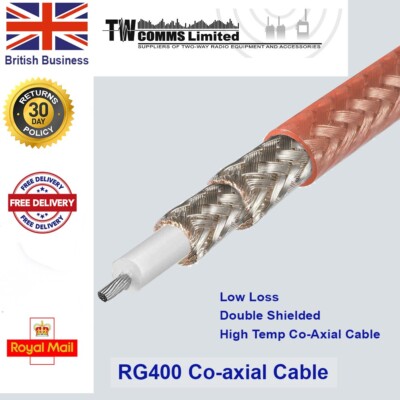 RG400 Military Specification 50 Ohm RF Coax Cable | eBay UK