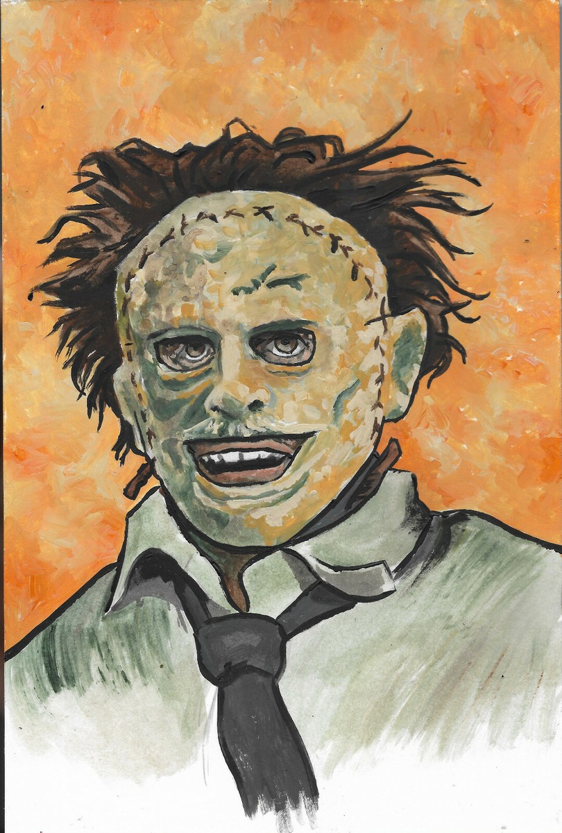 Leatherface Painting