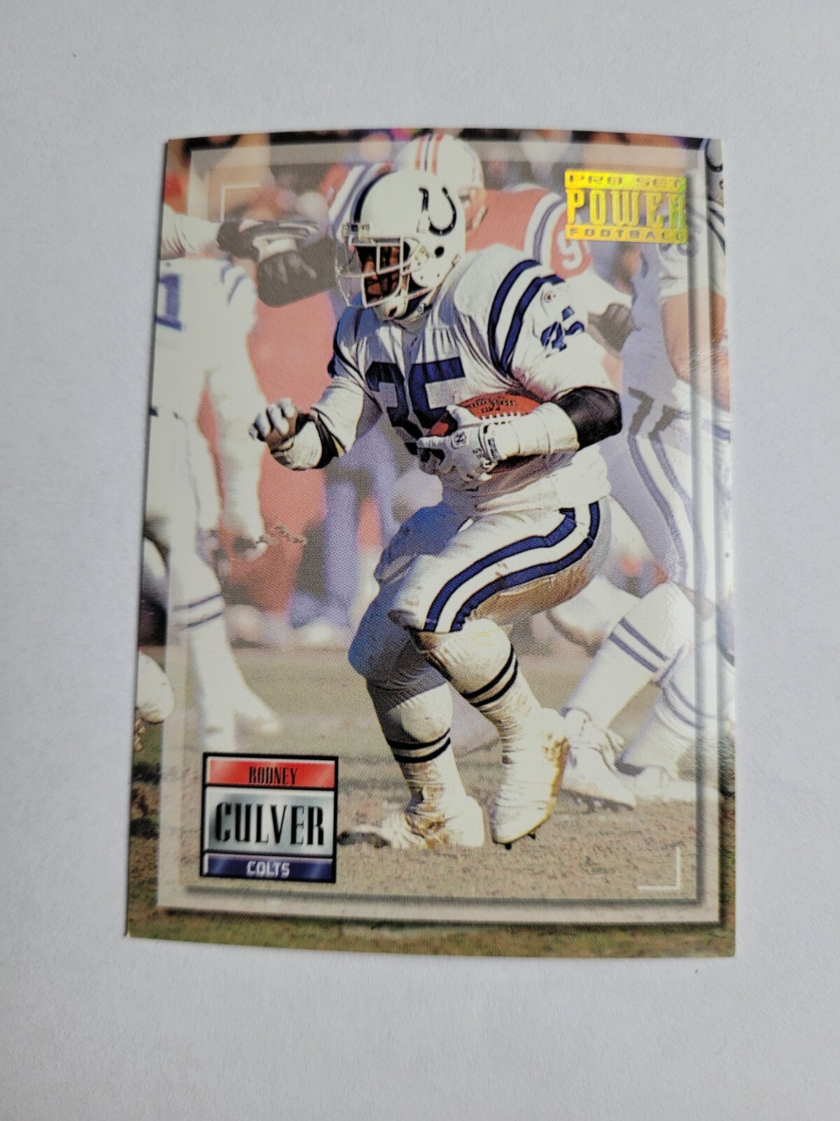 1993 Pro Set Power Football #35 Rodney Culver | eBay
