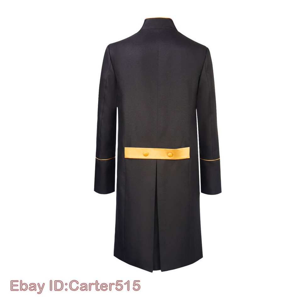 Men's Short Jacket Clergy Robes Choir Coat Pastor Priest Stand Collar ...