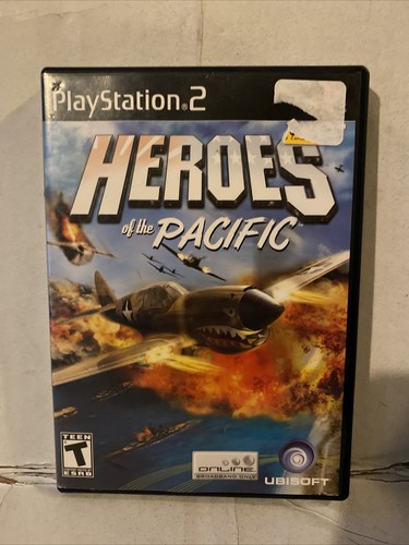 HEROES OF THE PACIFIC PS2 WAR GAME - Sony Playstation 2 Flight ...