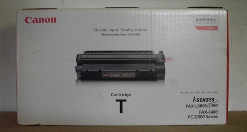 Canon Cartridge T Toner f. i-sensys Fax L380S L390 L400 black 7833A002 ...