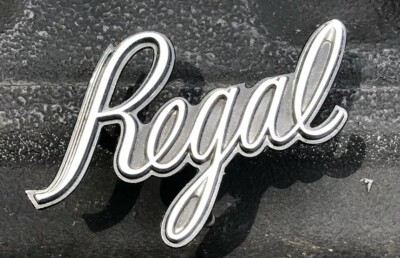 Vintage Buick Regal Emblem 3 1/2in. long | eBay