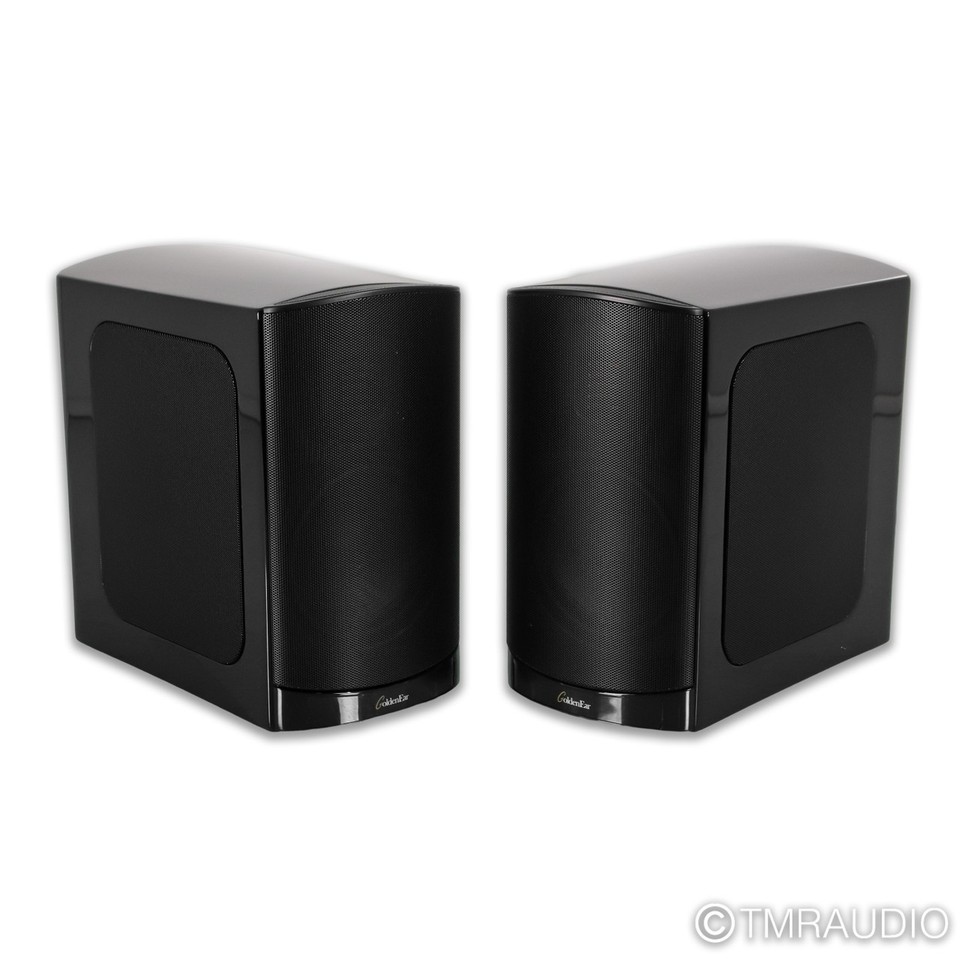 GoldenEar BRX Bookshelf Speakers; Black Pair | eBay