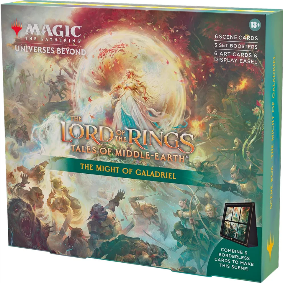 Magic the Gathering Lord of the Rings Scene Box All 4 Sealed - Lot Set ...