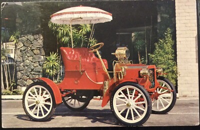 Original Postcard~1904 Reo Runabout-Empire Dodge-Plymouth Motors-Posted ...