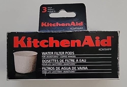 Coffee Maker Water Filter Pods for KitchenAid KCM5WFP 3-Pk 793713615677 ...