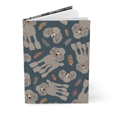Doodle Poodle Modern Dog Canine Collection Hardcover Journal Notebook ...
