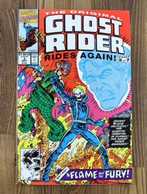 1991 Marvel Comics The Original Ghost Rider Rides Again #3 VF/VF+ | eBay