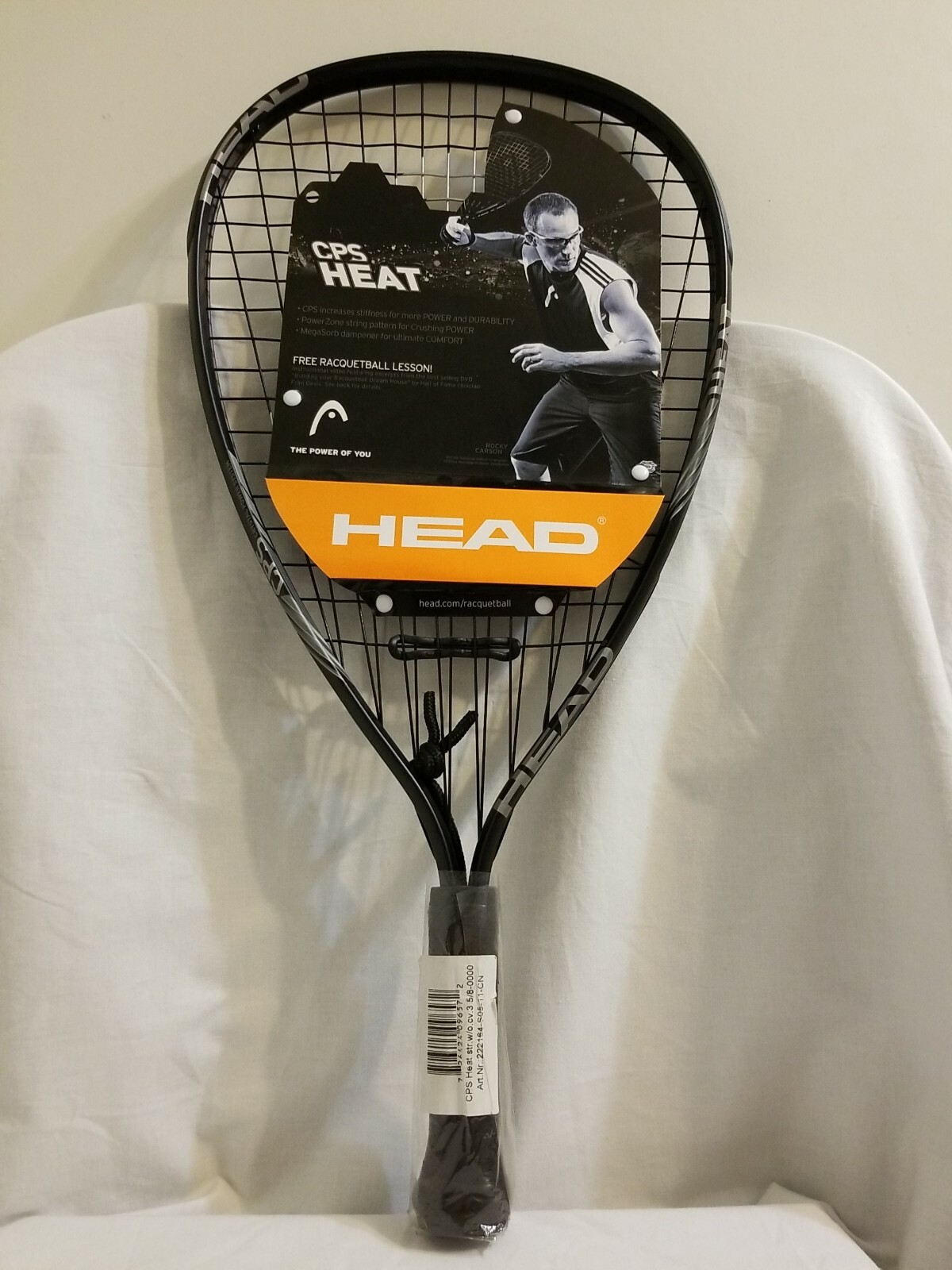 Head CPS Heat PowerZone String Racquetball Racquet **NEW** | eBay