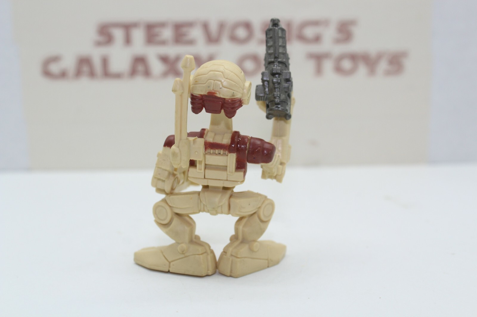 STAR WARS Galactic Heroes Yellow Battle Droid Army Commander | eBay