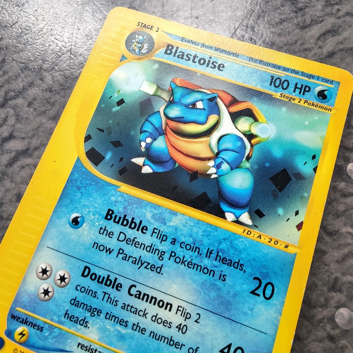 discountable price Holo 2002 Blastoise & Venasaur Expedition E-Reader ...