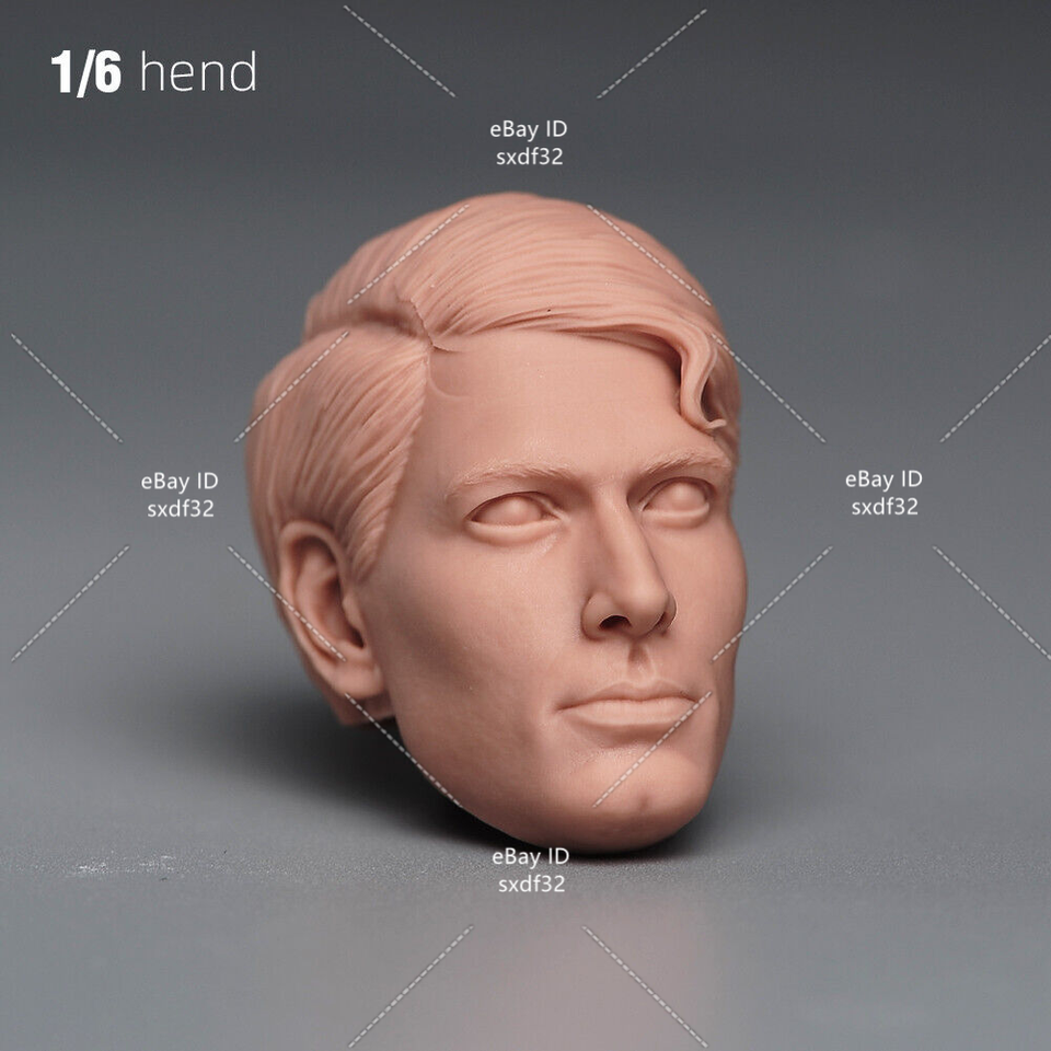 1:6 Head Sculpt Superman Returns Brandon Routh For 12'' Male Action ...