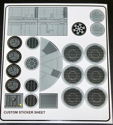 Ersatz Custom Aufkleber 7965 Replacement Sticker Sheet | eBay UK