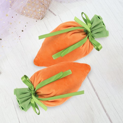 2Pcs Easter Carrot Shape Candy Boxes Gift Boxes Sweet Candy Packaging ...