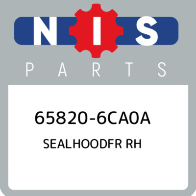 65820-6CA0A Nissan Sealhoodfr rh 658206CA0A, New Genuine OEM Part | eBay