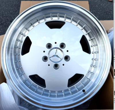 17 INCH MERCEDES RIMS WHEELS AERO DEEP DISH FITS 129 CHASIS SL500 SL600 ...