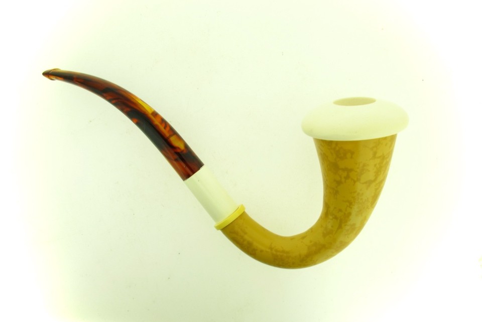 STRAMBACH AUSTRIA SMALL CALABASH GOURD MEERSCHAUM PIPE UNSMOKED | eBay