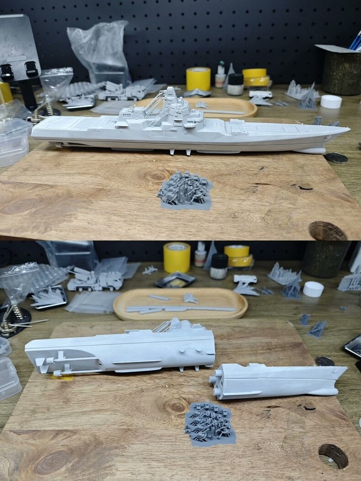 3D Printed 1/700 HMS Dreadnought‌ Unpainted model kit | eBay