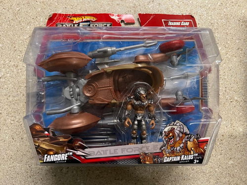 Hot Wheels Battle Force 5 Captain Kalus Figure & Fangore Vehicle New | eBay