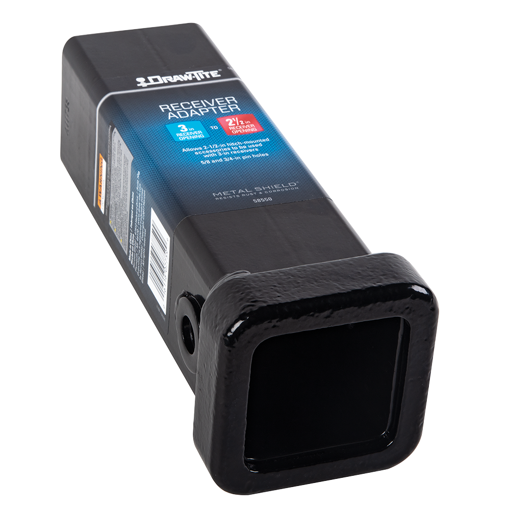 Draw-Tite Ball Mount Reducer Sleeve with Collar 3” to 2-1/2” 58550 | eBay