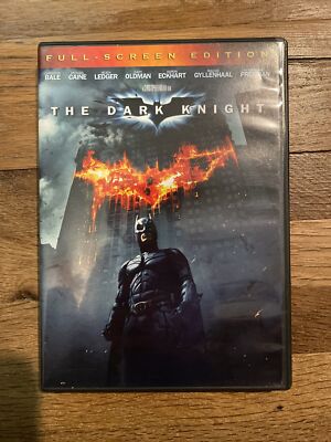 The Dark Knight (DVD, 2008, Full Frame) 883929031283| eBay