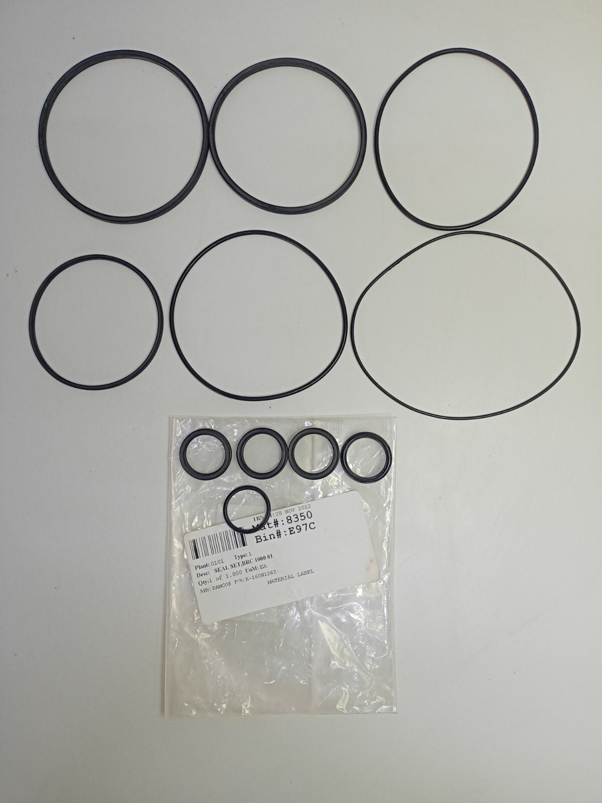 Damcos Seal kit for BRC 1000 B1 P/N: 160N1262 Seal kit - NEW Free fast ...