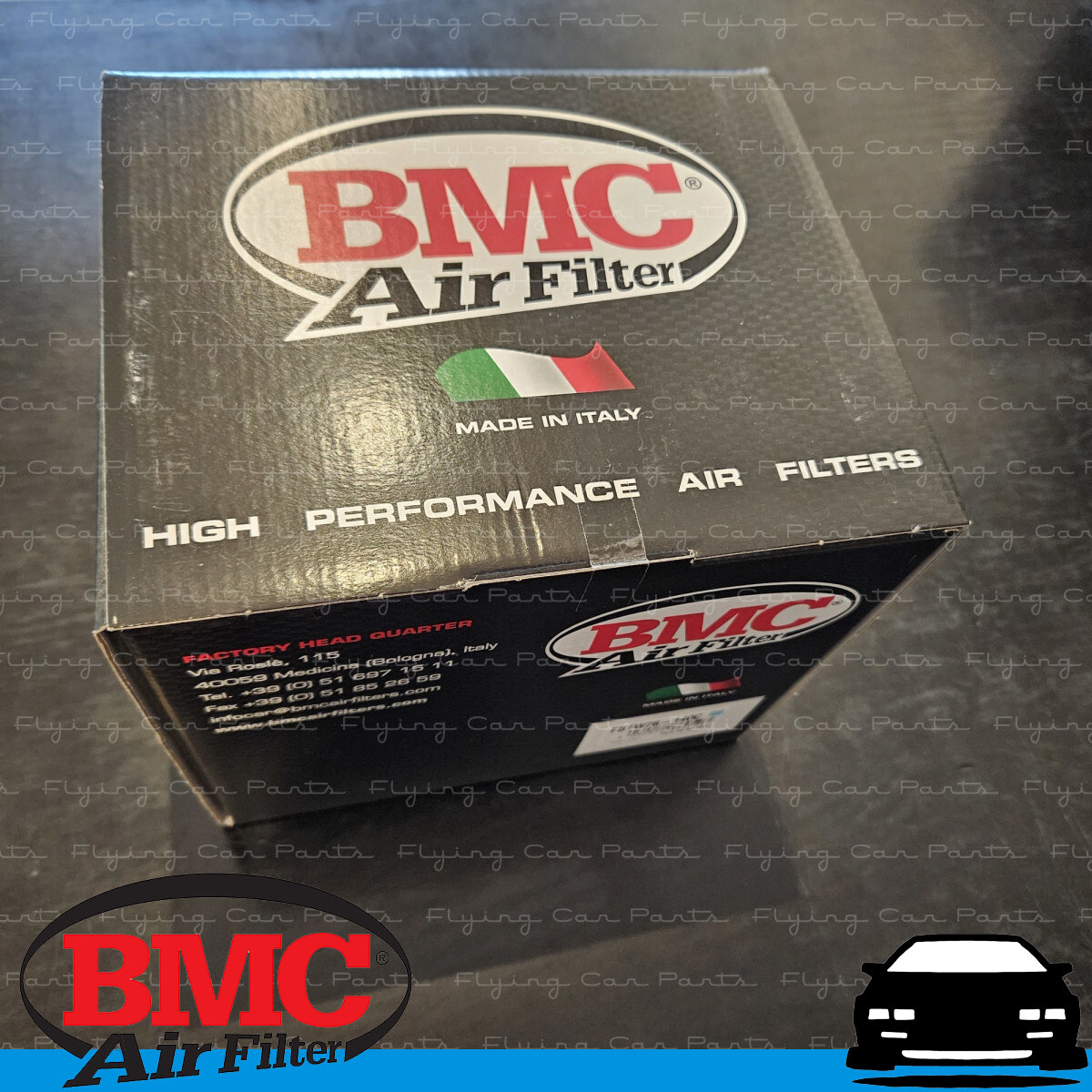 BMC Air Filter Pod Open Carbon Top 76mm (3") In / 150mm W / 183mm L | eBay
