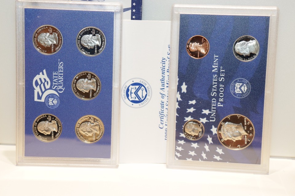 1999 Clad Proof Set U.S. Mint Original Government Packaging | eBay