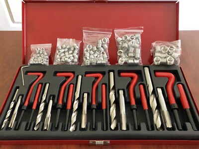 UNC THREAD REPAIR WIRE INSERT KIT HSS TAP SET HELICOIL INSERTS KITS ...
